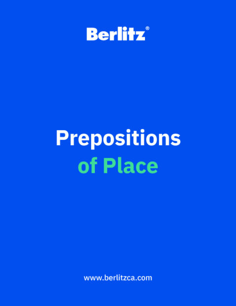 Prepositions of Place - Berlitz